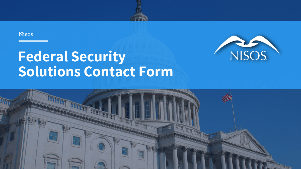 Federal Contact Form - Nisos